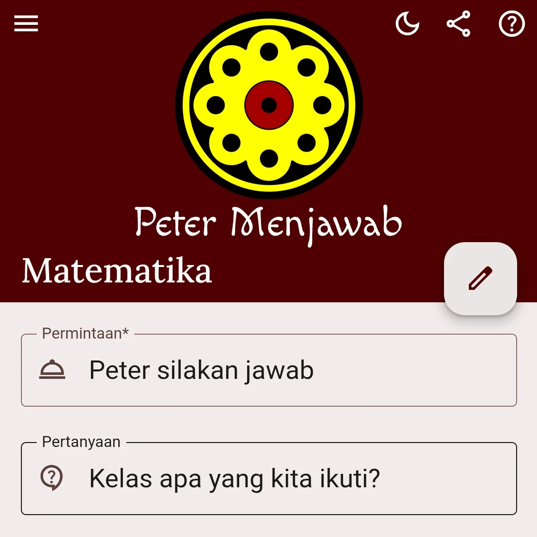 Peter Menjawab - Hubungi Kami